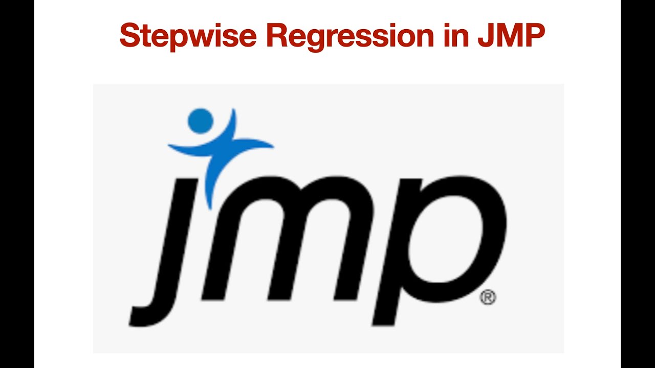 Stepwise Regression in JMP