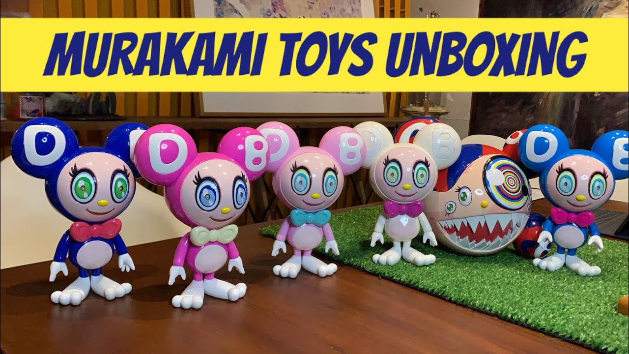 UNBOXING THE LATEST HYPED TOY DROP :  MR. DOB-KUN  BY TAKASHI MURAKAMI FROM MOMA