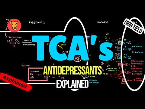TCA Antidepressants EXPLAINED: Mechanism, Side Effects & Clinical Uses (High-Yield Beginner’s Guide)