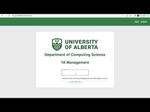 TA Management System