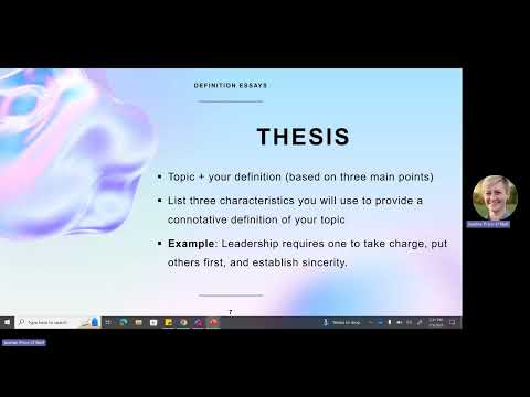 Definition Essays