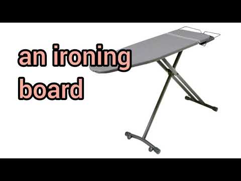 How to Pronounce Ironing board in American English