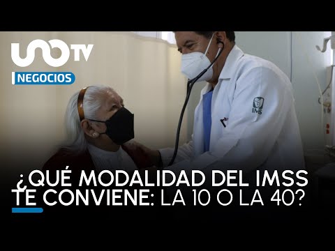 ¿Cuál te conviene? Beneficios y diferencias de la Modalidad 10 con la 40 del IMSS
