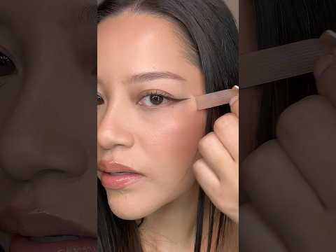This eyeliner tape hack has never failed me! 😍