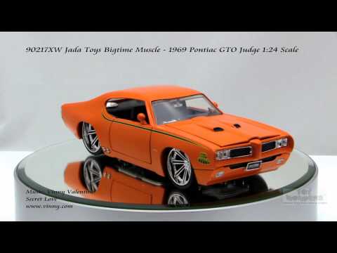 90217XW Jada Toys Bigtime Muscle 1969 Pontiac GTO Judge 1/24 Scale Diecast Wholesale