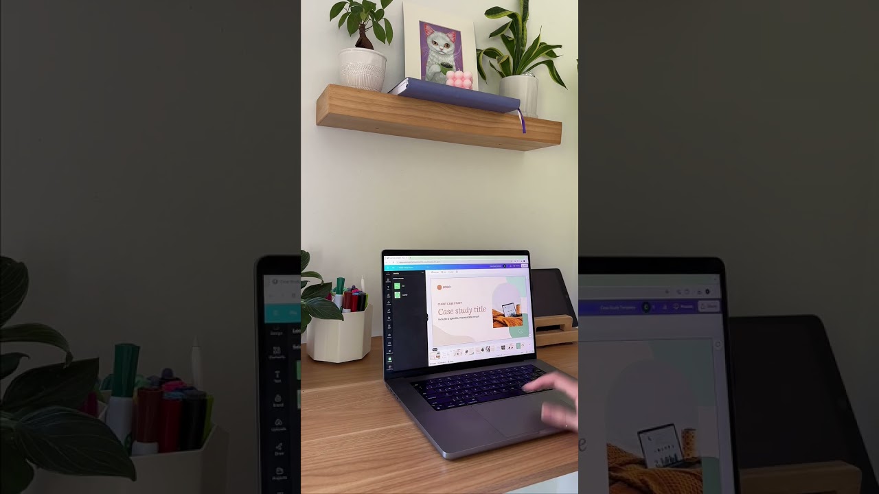 Free case study template 💚