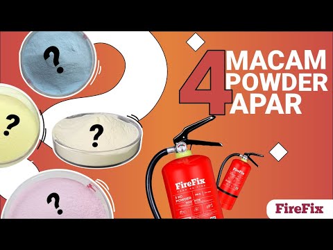 4 JENIS POWDER APAR & PEMBAHASAANNYA - APAR POWDER