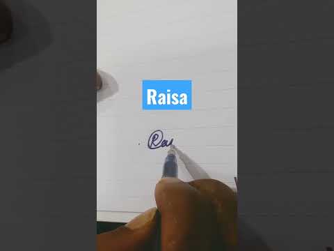 Raisa signature #shorts