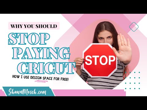 How to never pay for a cricut subscription again! Money Saving Tips - No Cricut Access Needed
