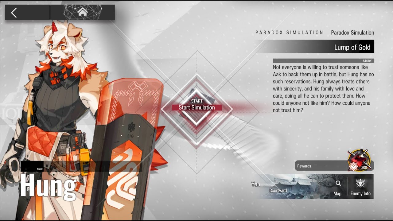 Arknights Paradox Simulation Hung Guide