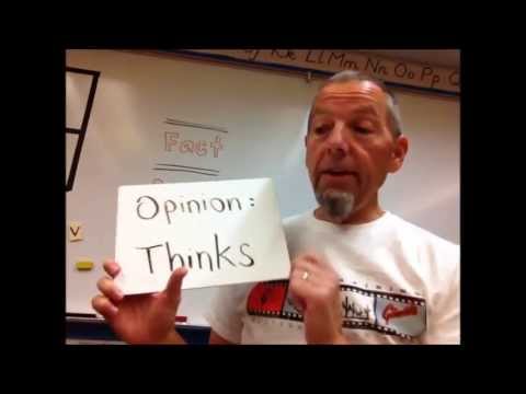 fact and opinion