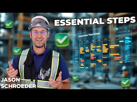 Construction Project Planning And Scheduling