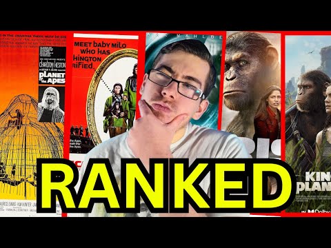 Planet Of The Apes Movies RANKED!