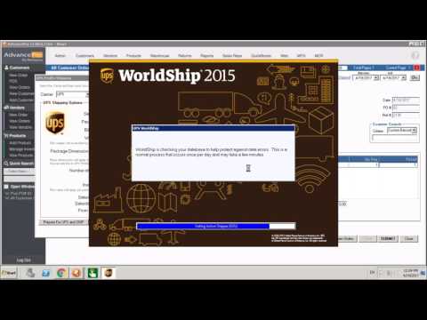 Courier Integrations (UPS, FEDEX) in AdvancePro