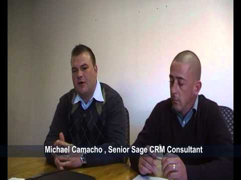 How does the CRM System work and what type of information is stored in it