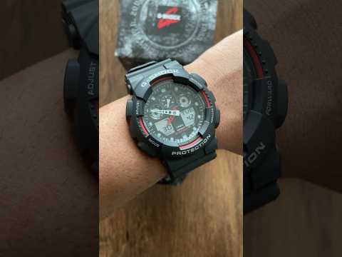 Casio G-Shock GA-100-1A4DR Unboxing : XL Size, Ultimate Style! #casio #gshock #ga100 #xl #casiowatch