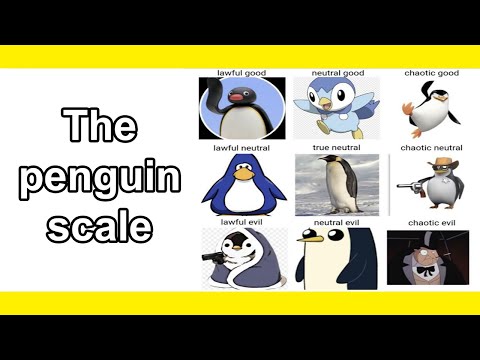Penguin Alignment Chart | r/DnDMemes [#44]