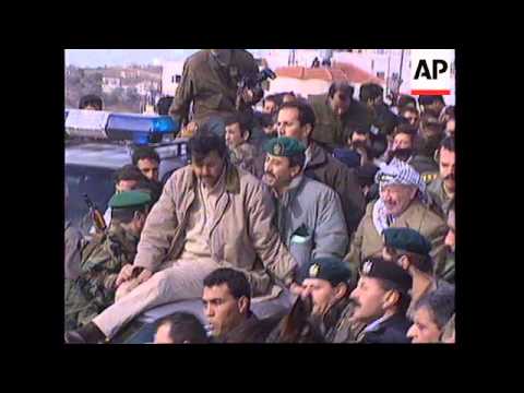 WEST BANK: YASSER ARAFAT TO VISIT FOR 1ST TIME SINCE REDEPLOYMENT