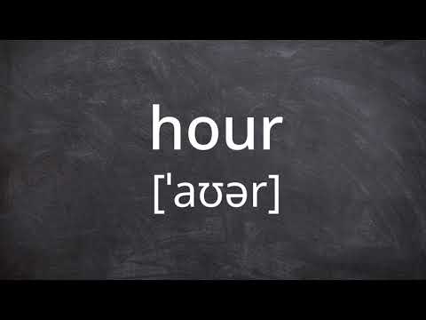 HOUR Pronunciation in American English