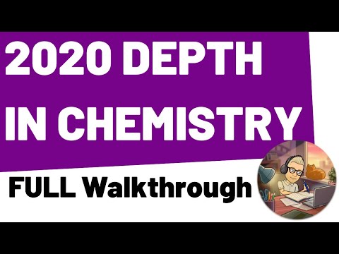 Depth in Chemistry 2020 - FULL WALKTHROUGH - OCR AS and A level Chemistry