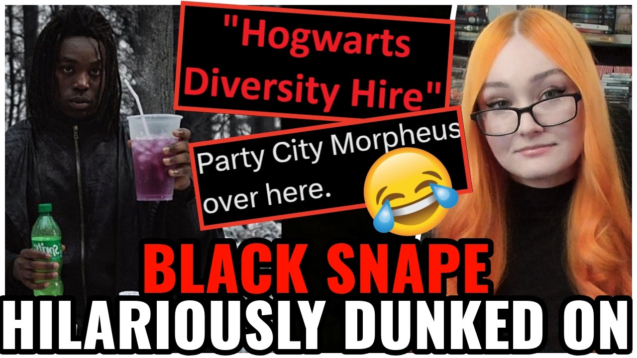 HILARIOUS Black Snape Memes Flood The Internet 😂 Harry Potter Series Trailer ROASTED