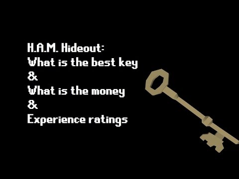OSRS: HAM HIDEOUT LOOT FROM 400 KEYS I Borrow Iron