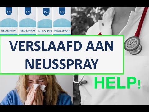 Verslaafd aan neusspray!