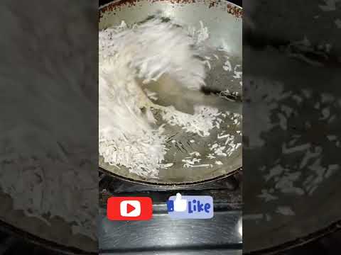 Fresh coconut halwa#shorts