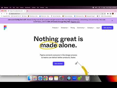 Get started with Figma: Signup using gmail account
