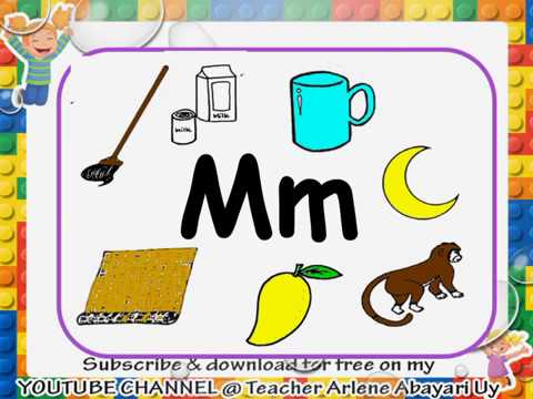 Words that Begin with Letter Mm Teacher Arlene Abayari Uy