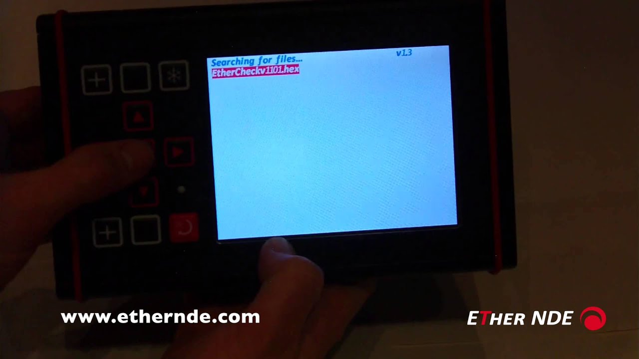 AeroCheck & WeldCheck Software Upgrade via SD Card