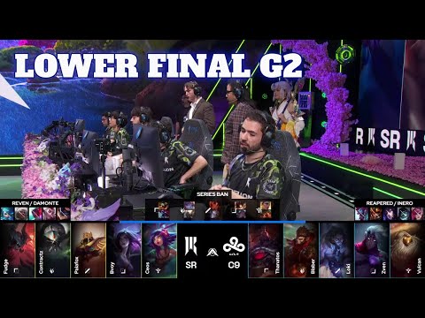 C9 vs SR - Game 2 | Lower Final LTA Spring 2025 Split 2 | Cloud 9 vs Shopify Rebellion G2 full