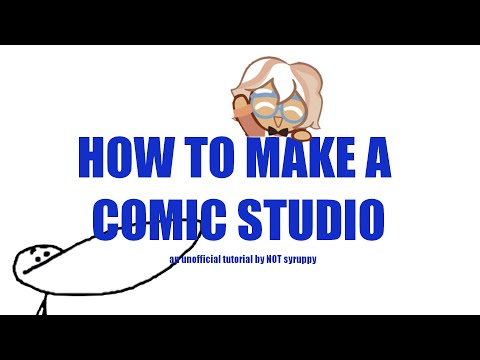 how 2 make comic studio