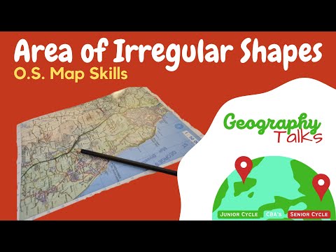 Calculating the Area of Irregular Shapes | KEY SKILLS | OS MAPS | JUNIOR CYCLE GEOGRAPHY