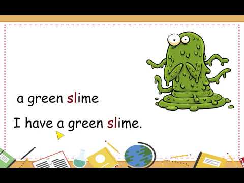 Consonant Blends: sl- Words