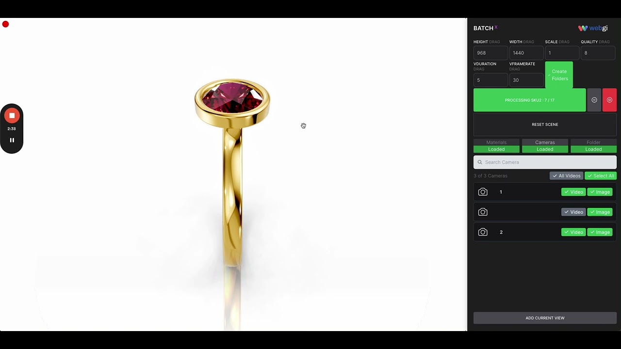 Exploring Scene Settings- Batch X