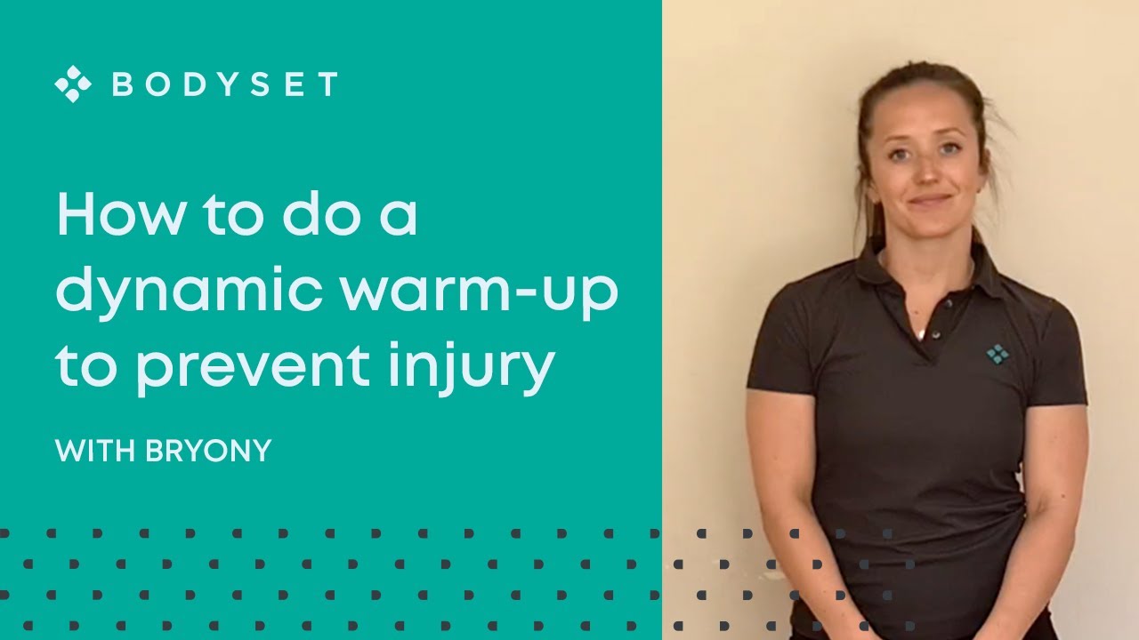 How to do a dynamic warm-up to prevent injury