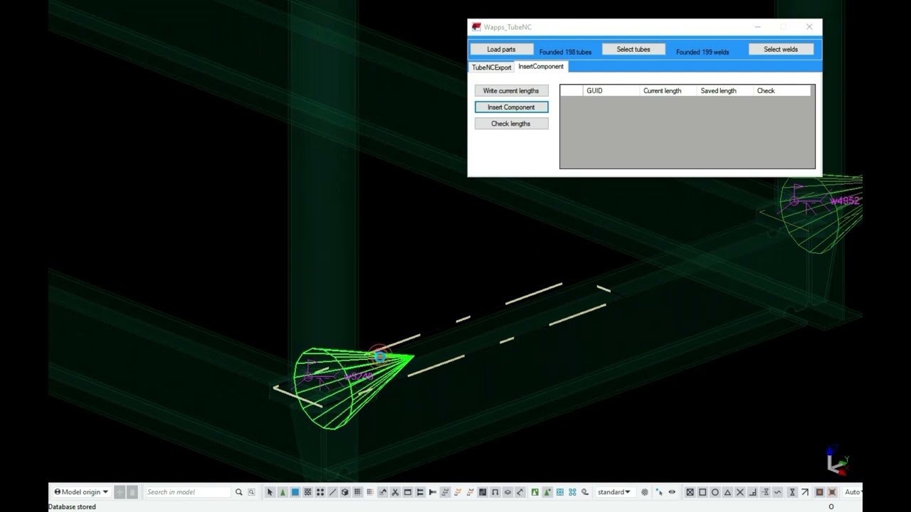 Tekla Structures Open Api - Tube NC Preparation