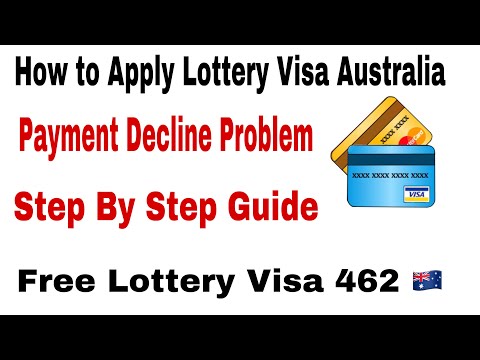 Australia Subclass 462 Error Problem | Lottery Visa Payment Issue 🇦🇺😱#australia