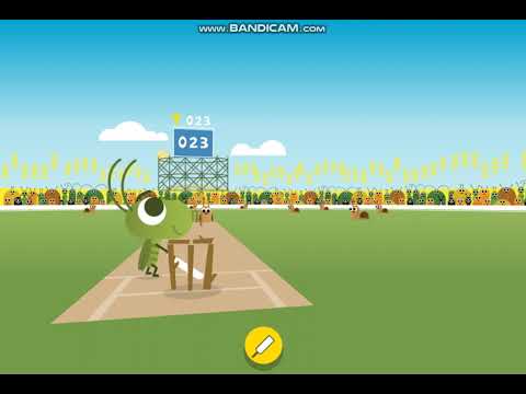 Google Doodle Cricket