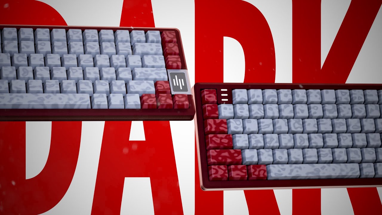 DARK PROJECT keyboard motion design