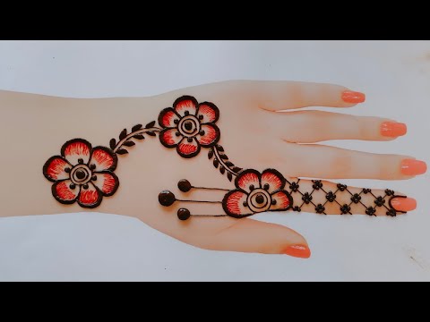 Eid special Very Easy Simple mehndi design for beginners |back hand mehndi designs |mehandi #mehndi