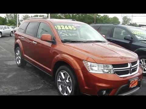 2014 Dodge Journey Limited SUV Orange for sale Dayton Troy Piqua Sidney Ohio - 26816T