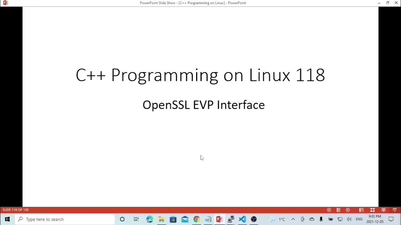 C++ Programming on Linux - OpenSSL EVP Interface
