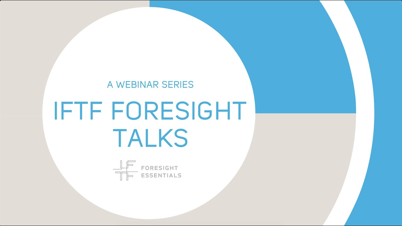 Institute for the Future Foresight Talks with Lisa K. Solomon of the Stanford University d. School