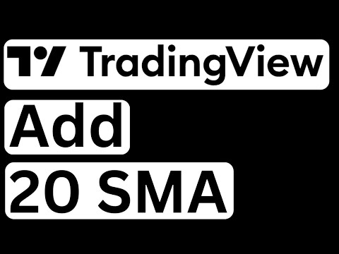 How to Add 20 SMA on TradingView - Easy to Follow