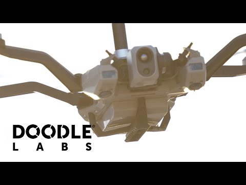 Teal / Red Cat's new BLACK WIDOW drone calls on Doodle Labs radios for anti-jamming