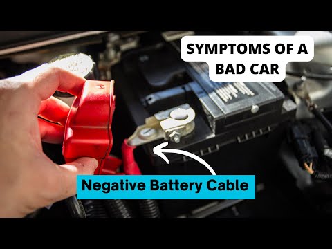 SYMPTOMS OF A BAD CAR NEGATIVE BATTERY CABLE