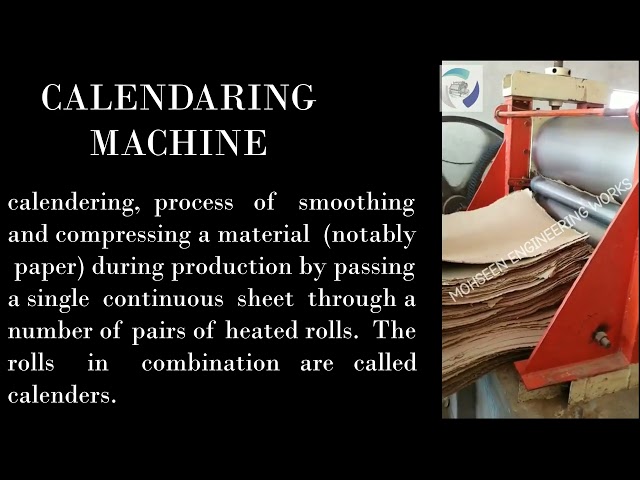 Paper Board Calendering Machine - Fully Automatic Paper Board Calender ...
