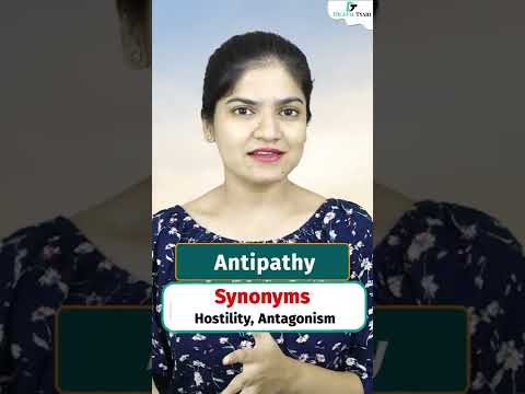 The Hindu Vocabulary - Antipathy [ऐन्टिपथी] || Meaning, Synonyms & Usage in Hindi #shorts